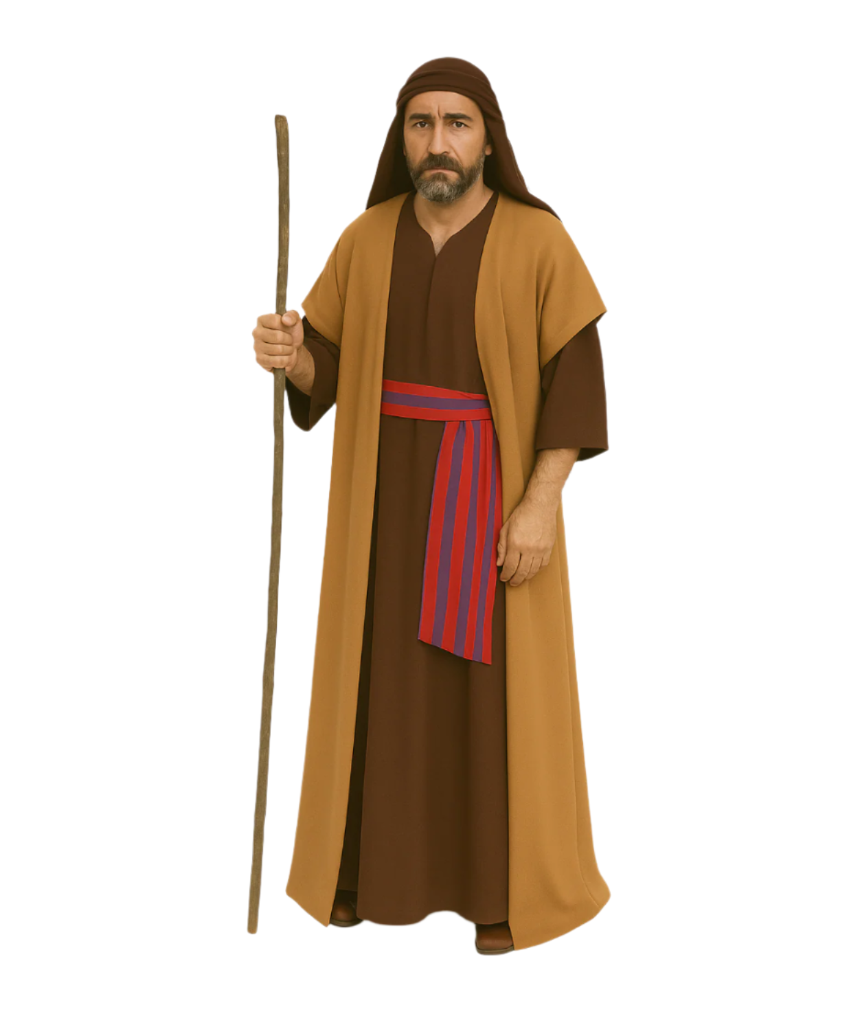 Adult Shepherd Robe Nativity Costume for Christmas Pageants ...