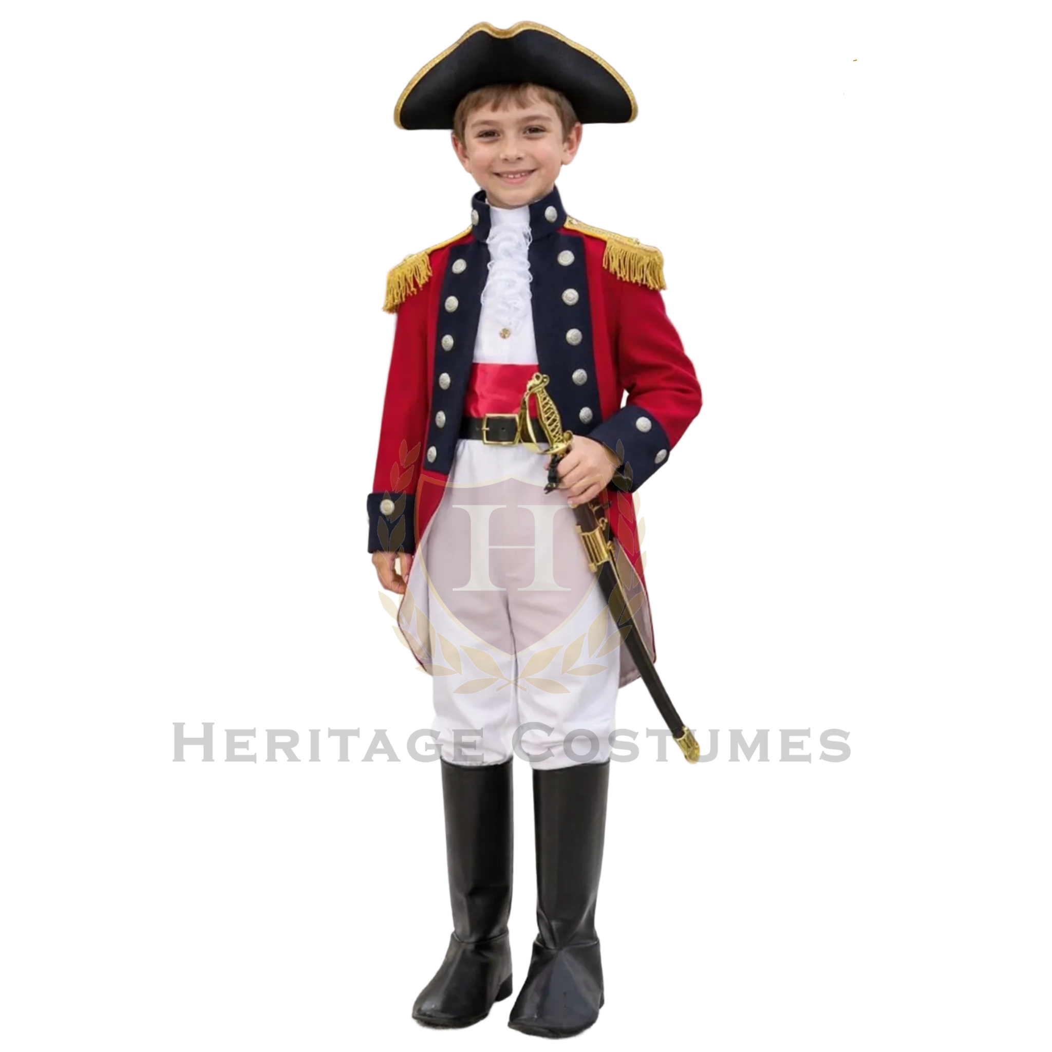 Deluxe Children's Sir Henry Clinton Uniform – Heritagecostumes