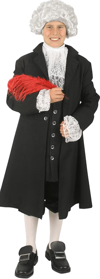 Colonial White Powder Wig – Heritagecostumes