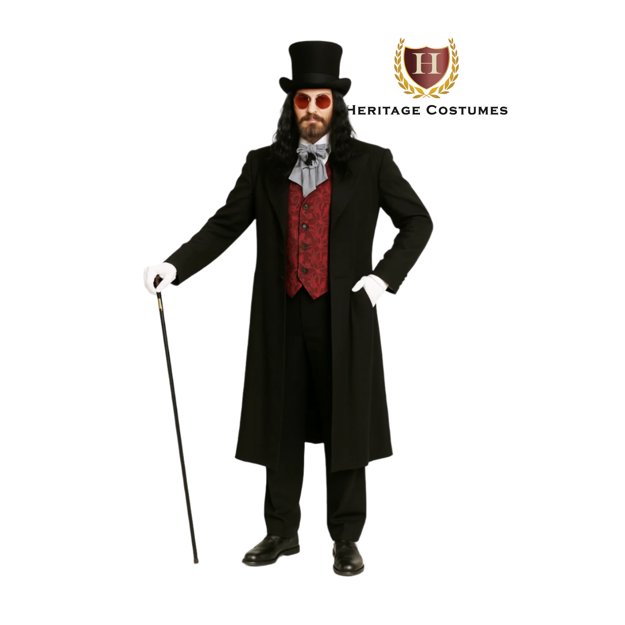 Vampire Lord Ruthven Costume – Victorian Period Gothic Ensemble for Me ...