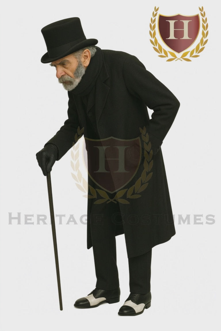 Adult Ebenezer Scrooge Costume – Victorian Christmas Carol Outfit ...