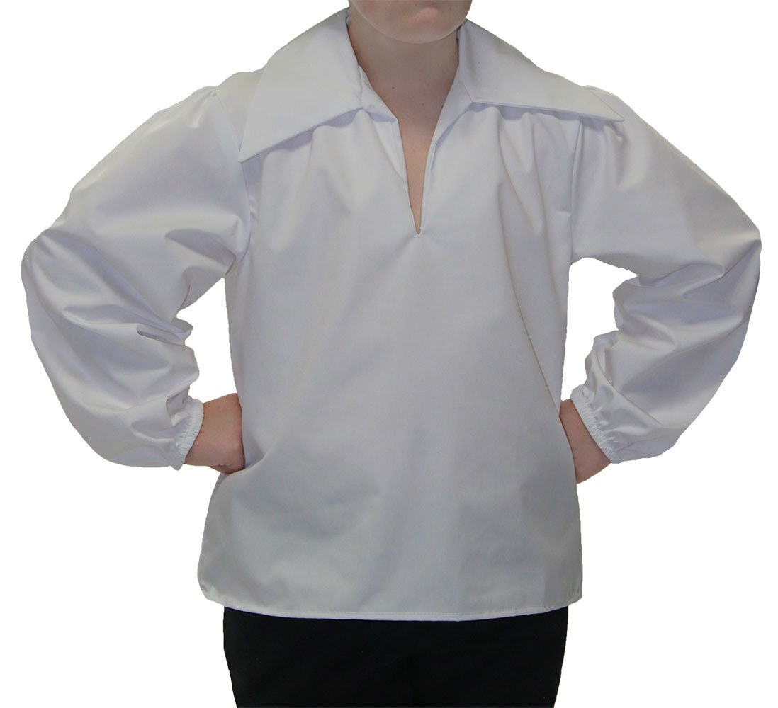 Colonial Children's White Day Shirt – Heritagecostumes
