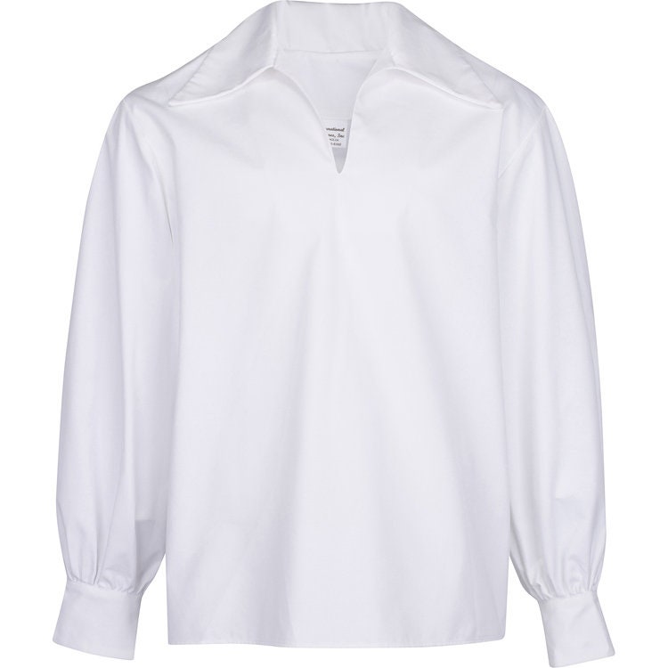 Colonial Period White Pirate Shirt – Heritagecostumes
