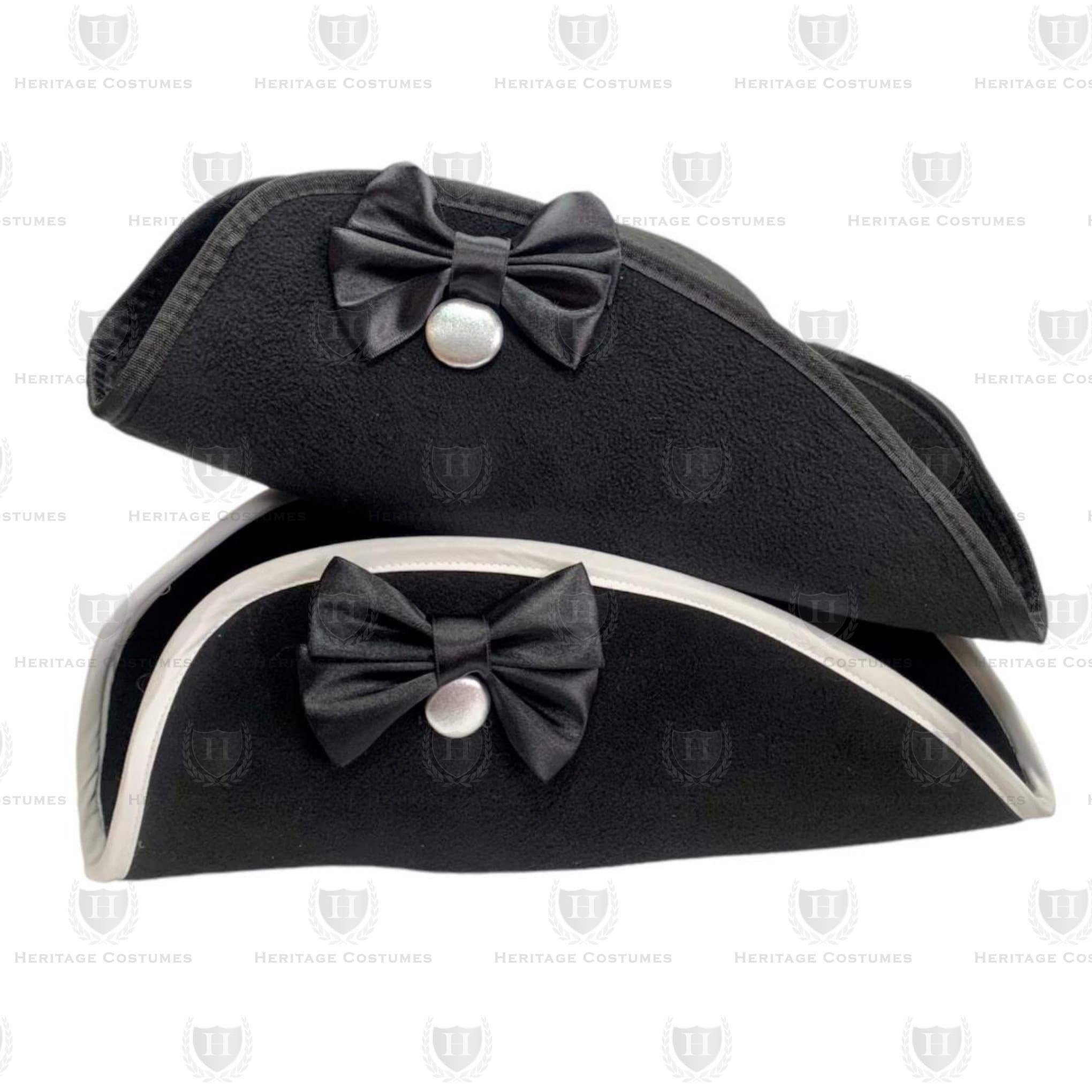 Colonial Captain's Hat. Colonial Tricorn Hat – Heritagecostumes