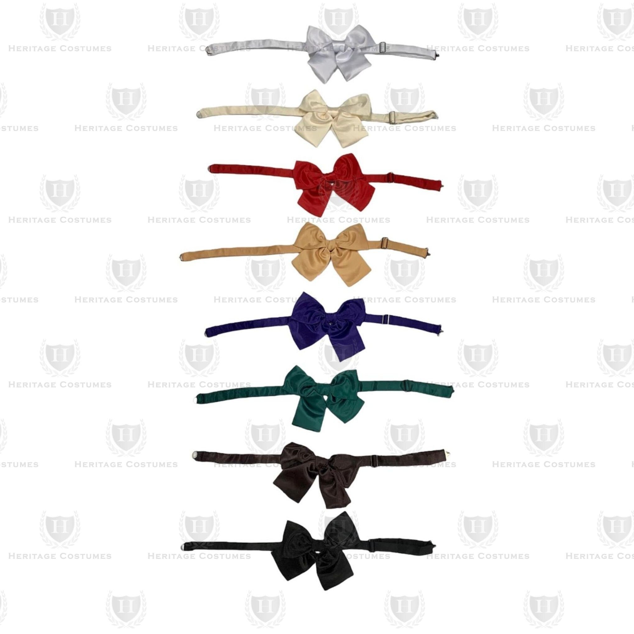 Victorian Floppy Satin Bow Tie – Heritagecostumes